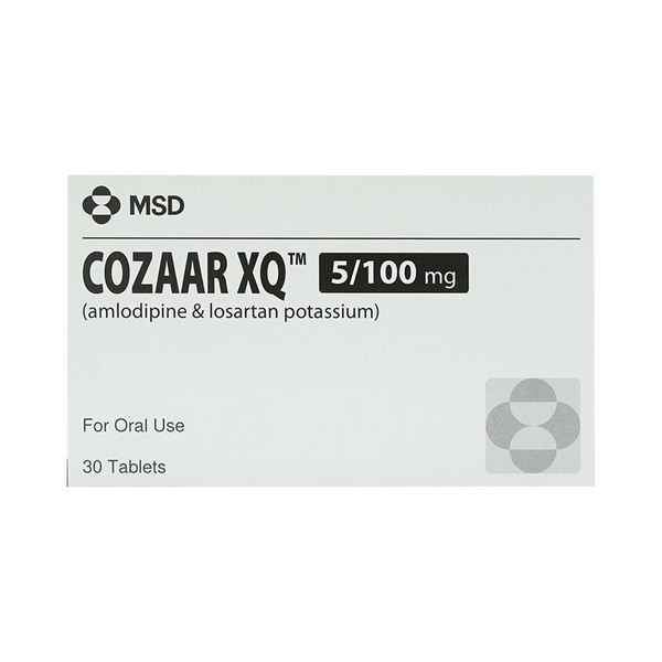 COZAAR XQ Losartan Potassium / Amlodipine 100mg / 5mg Film-Coated ...